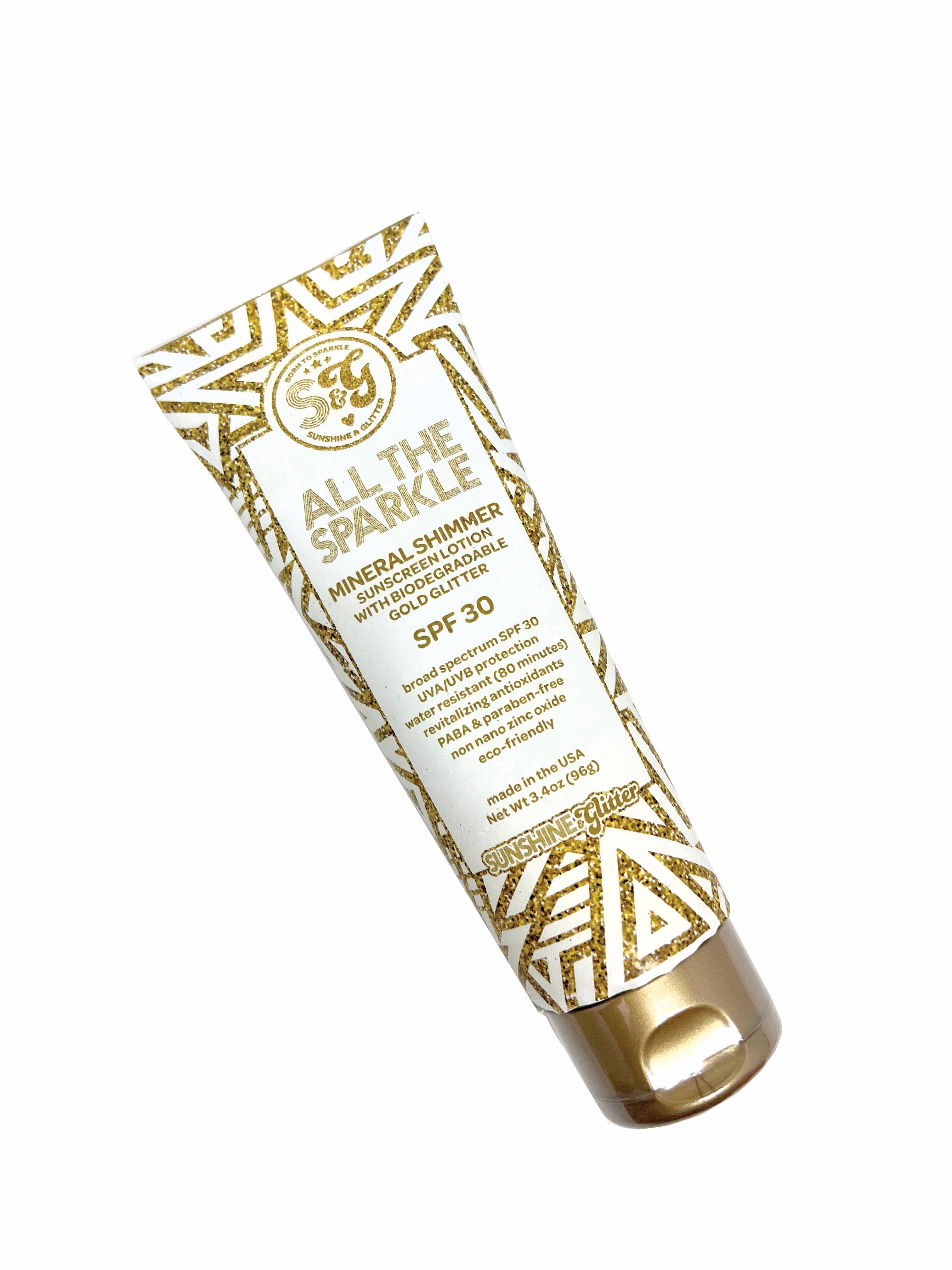All the Sparkle Mineral Shimmer Sunscreen SPF 30 – A Little Wyld